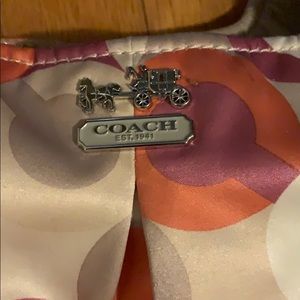 Coach | Bags | Used Coach Spring Satin Tote | Poshmark